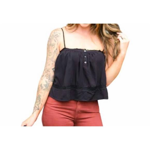 NEEDII | Tops | New Needii Bullock Top In Black | Poshmark